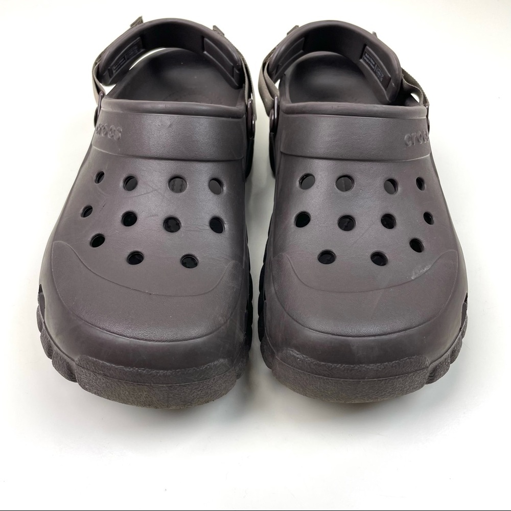 Crocs Offroad Sport Clogs Sandals Shoes Brown Size Me… - Gem